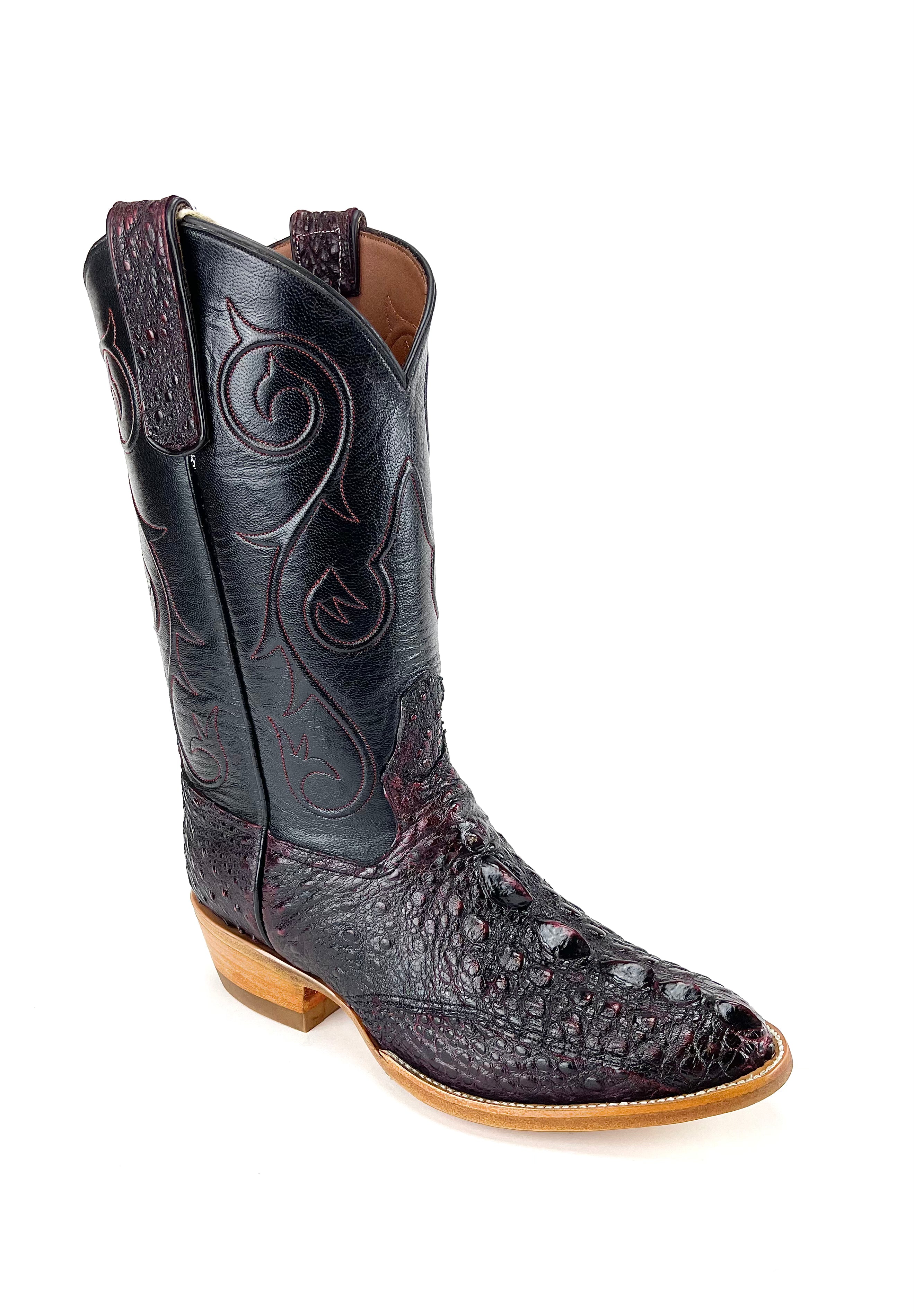 Limited Black Cherry Snapping Turtle Boots – J&J Specialty Boot Co.