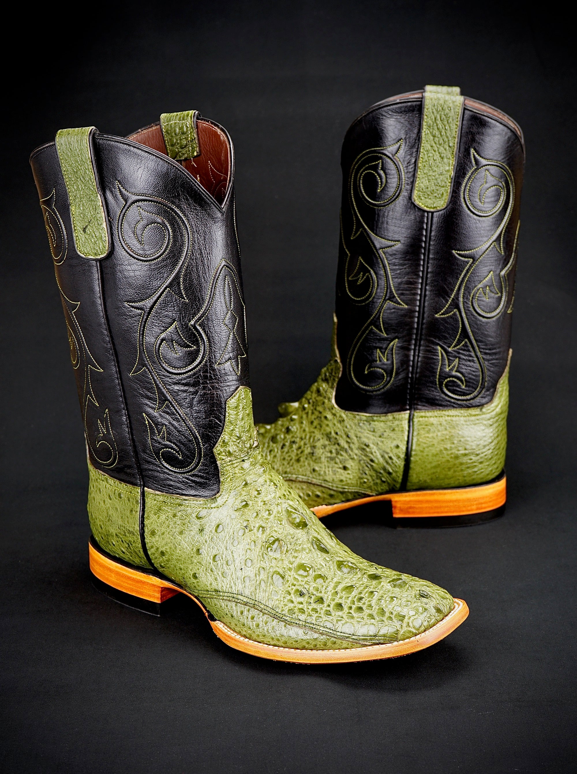 Army Green Snapping Turtle Tail – J&J Specialty Boot Co.