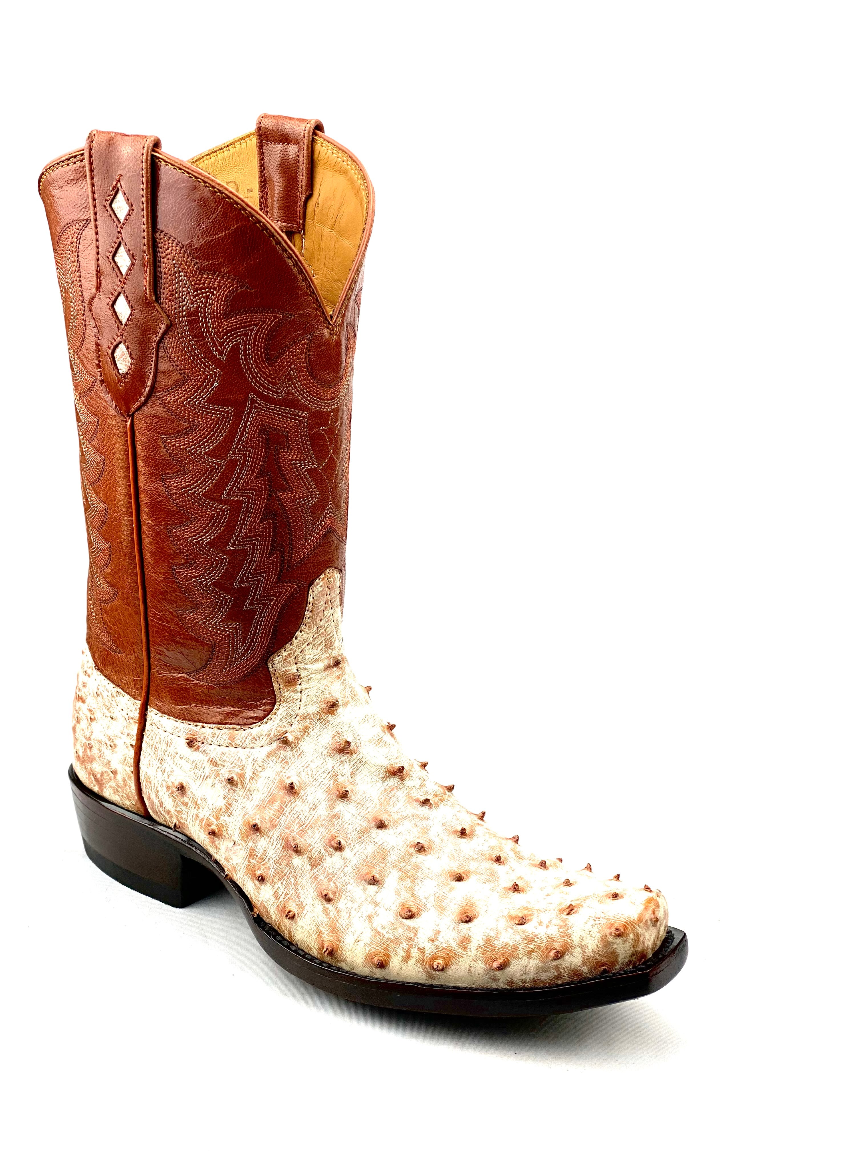 Rio Full Quill Ostrich – J&J Specialty Boot Co.